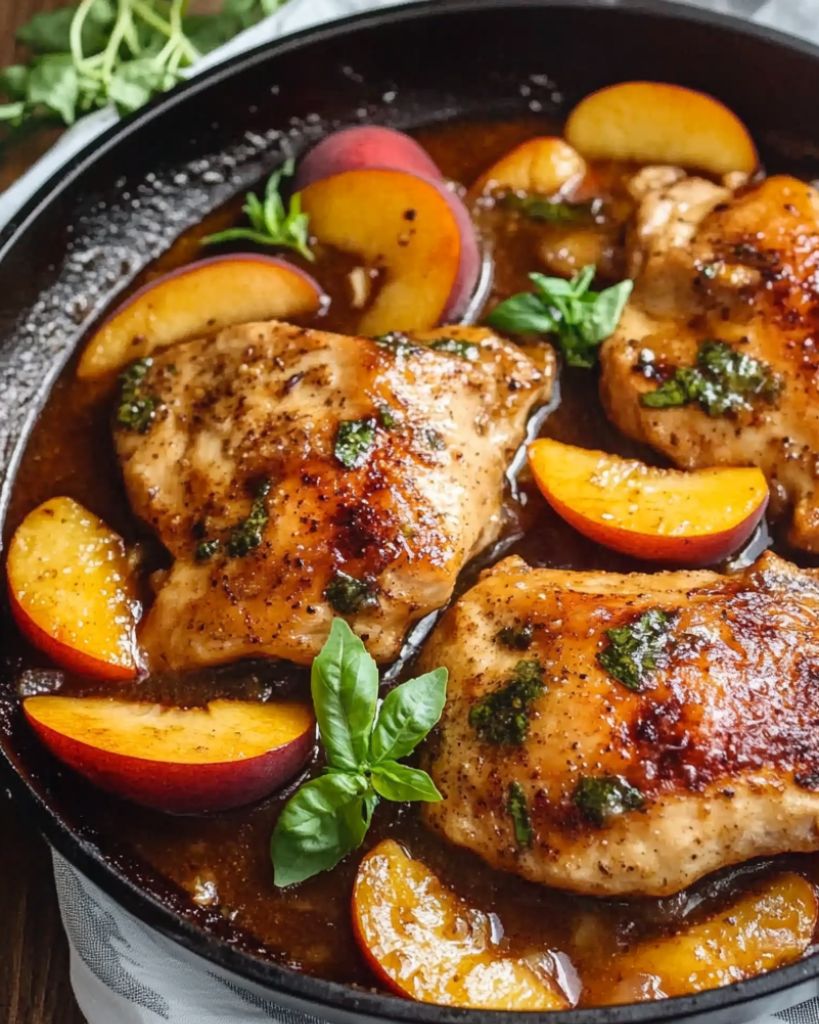 Peach Chicken Recipe