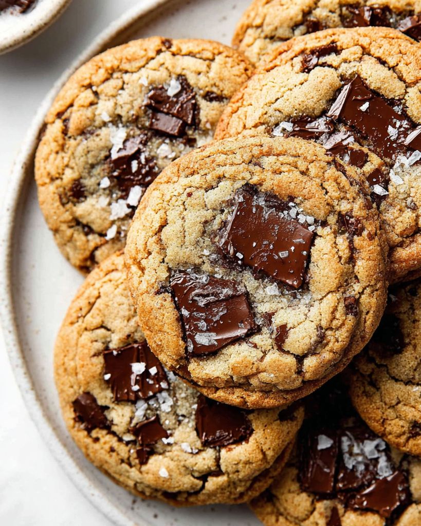 Brown Butter Chocolate Chunk Cookies
