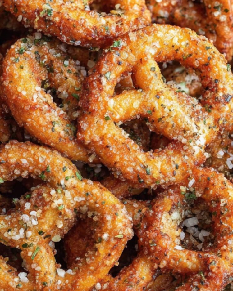 Crazy Good Seasoned Pretzels